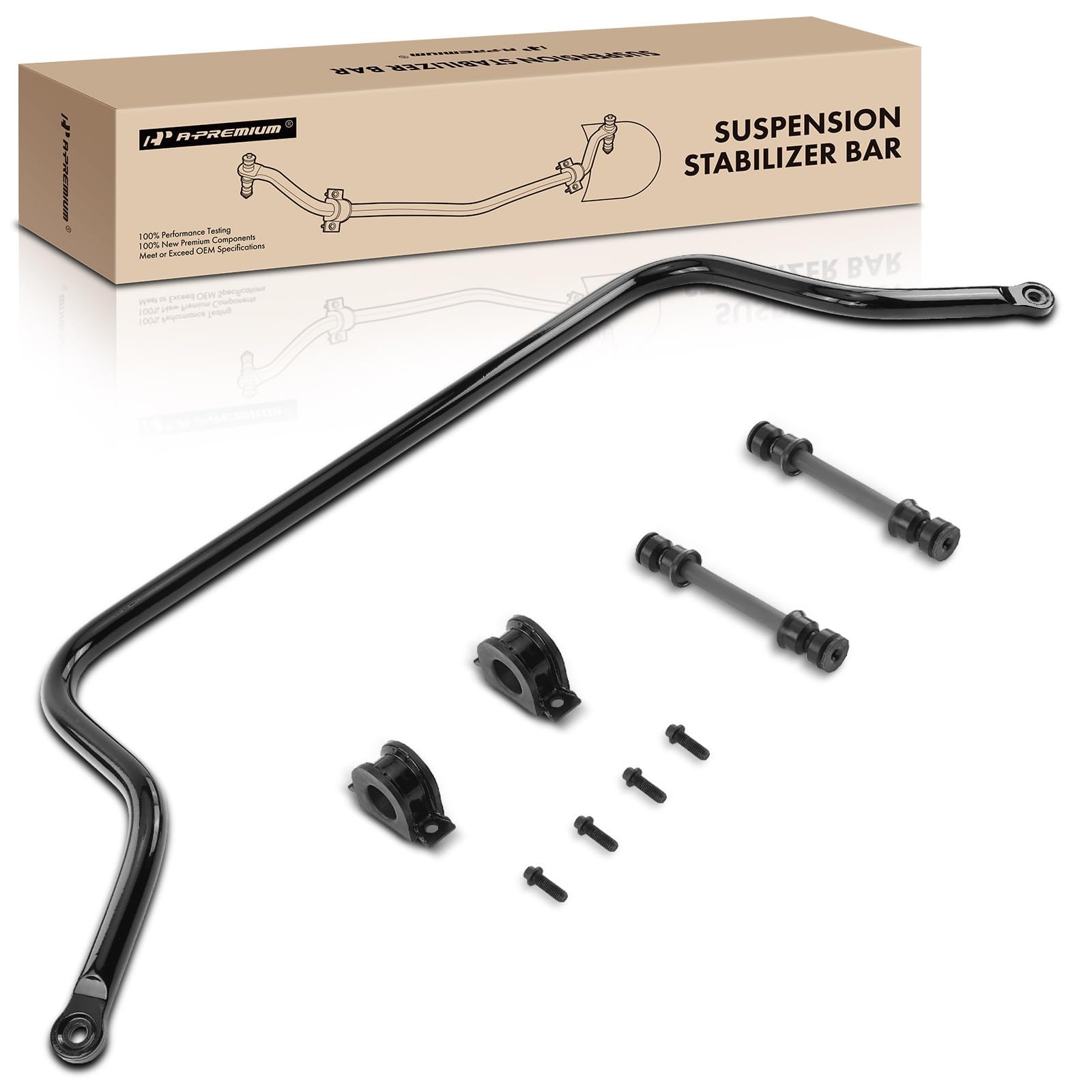 A-Premium [34mm] Front Stabilizer Bar Link Kit, with Sway Bar End Link ...