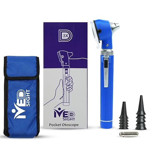 MeddSight Otoscope - Ear Scope Otoscope with Light- Portable Ear ...