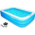 Amazon.com: Toysical Family Pool Inflatable With Pump - 118 x 72 x 22 ...