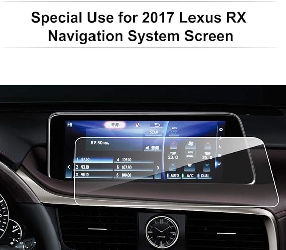 Screen Protective Film For Lexus Rx 350 Rx 450H 8Inch Car Navigation ...