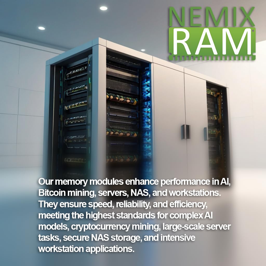 Mua NEMIX RAM 256GB (8X32GB) DDR5 4800MHZ PC5-38400 2Rx8 1.1V 288-PIN ...