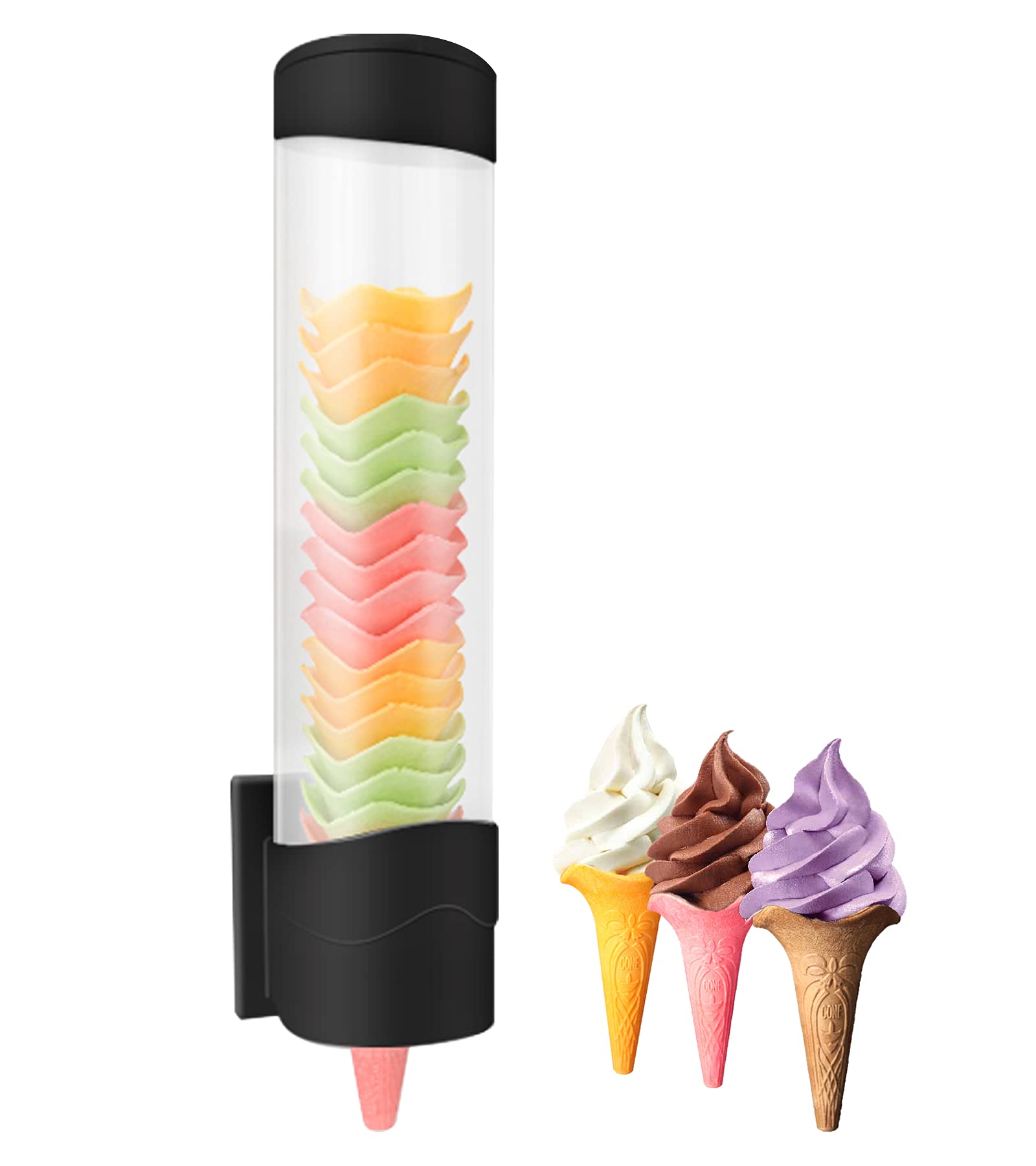 Buy BAOSHISHAN Egg Cone Dispenser Ice Cream Machine Cone Stand Cone Cri ...