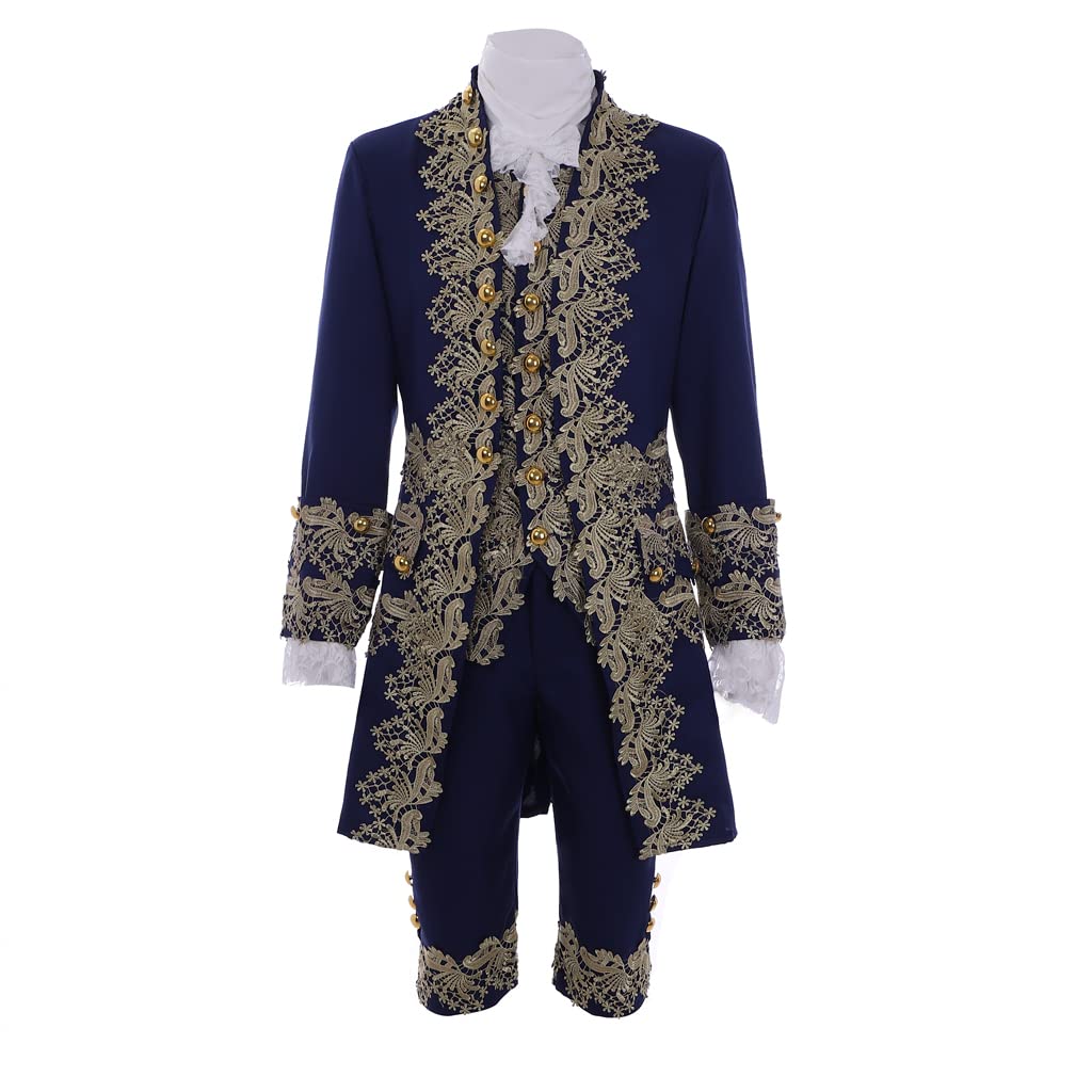 Victorian Costume Men's Rococo Costume Suit Prince Cosplay Costume for ...