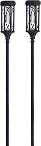 Amazon.com : Naturally Solar Outdoor Solar Torch Pathway, Set of 2 ...