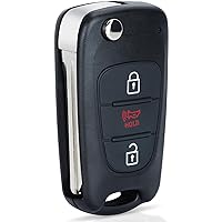 fits 2012-2014 Kia Rio / 2010-2013 Kia Soul Flip Key Fob Remote Case ...