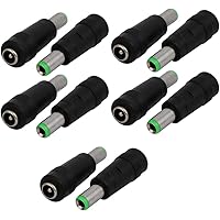Amazon.com: LDEXIN 6.3mm x 3.0mm Male to 5.5mm x 2.5mm Female DC Power ...