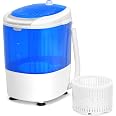 Amazon.com: COSTWAY Portable Mini Washing Machine with Spin Dryer ...