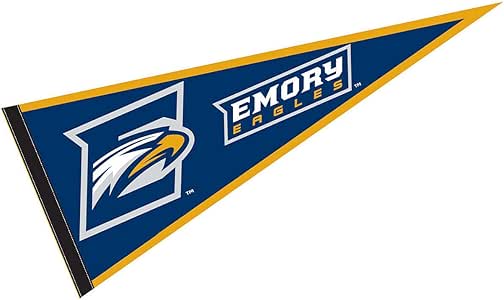 Amazon.com : College Flags & Banners Co. Emory University Pennant Full ...