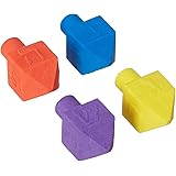 Amazon.com: 100 Chanukah Draydels - Assorted Metallic Colors in Counter ...