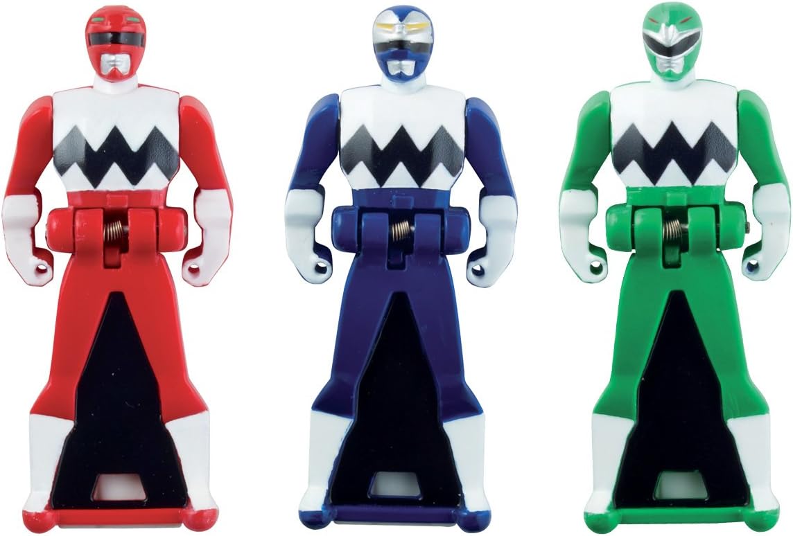 Power Rangers Super Mega Force Ranger Key Set Lost Galaxy (Red/ Blue ...
