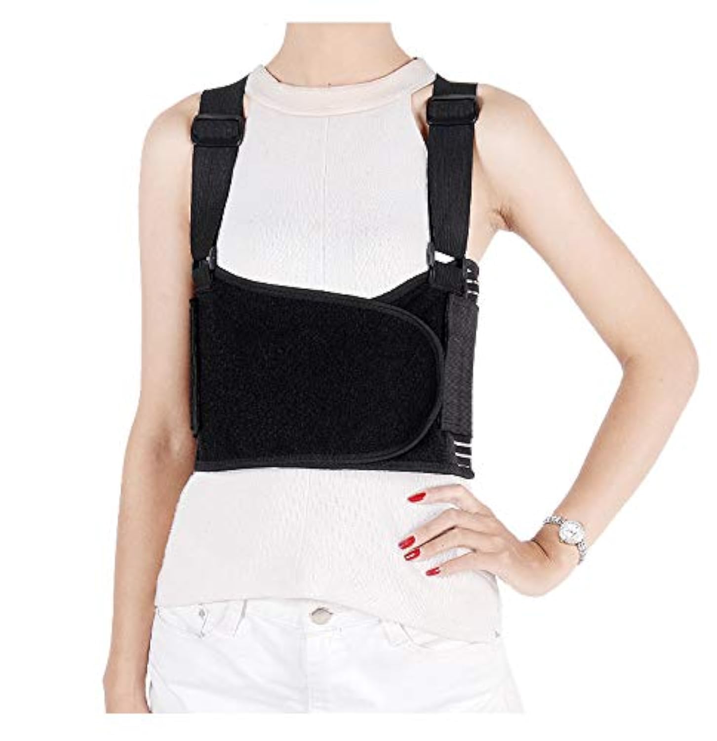 Solmyr Rib and Chest Support Brace, Broken Rib Brace, Breathable Rib ...