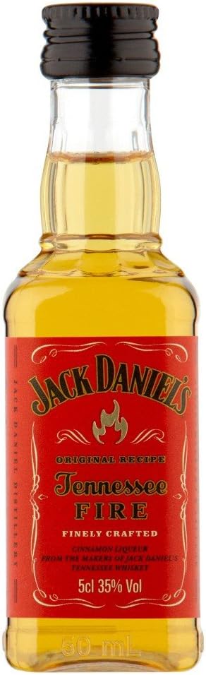 Jack Daniels Tennessee Fire (Cinnamon) Liqueur 5cl Miniature: Amazon.co ...