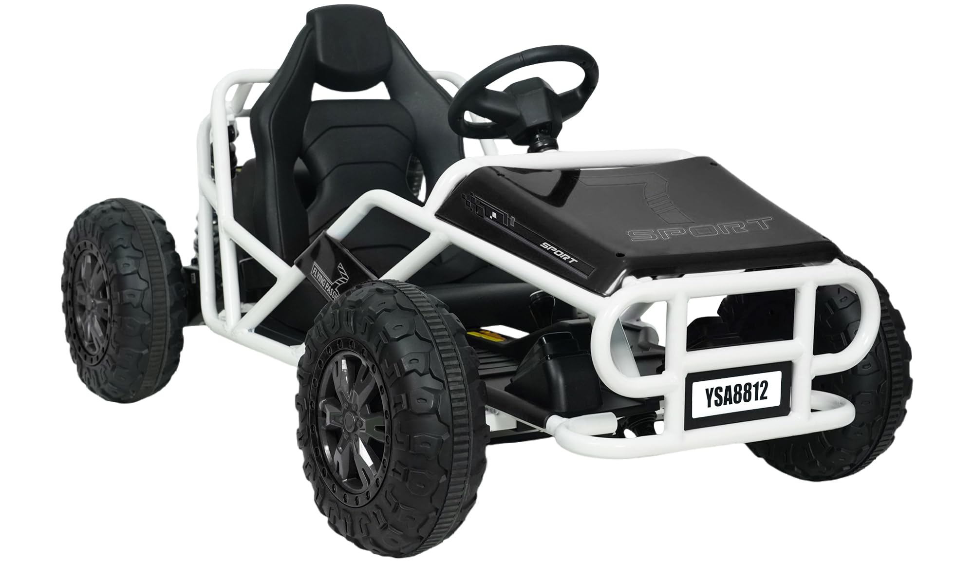 24V 7AH Ultimate Go Kart for Kids Age 6+, 2x200W Motors Off Road Go ...