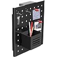 Amazon.com: VIVO Steel Hanging Pegboard, 10 x 11 inch Magnetic Peg ...