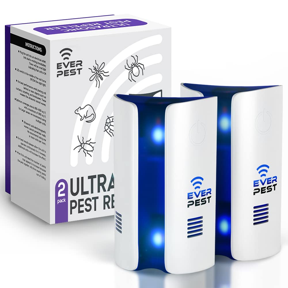Mua Ultrasonic Pest Repeller Plug in 2 Pack- Electronic and ...