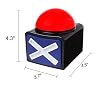 RIBOSY Game Answer Buzzer, Game Buzzer with Lights and Sound Trivia ...
