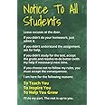 Amazon.com: Keep Calm Collection Notice To All Students, motivational ...