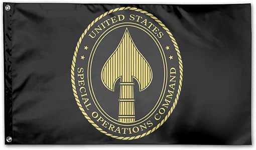 Emonye US Special Operations Command Flag 3' X 5' Ft Flag Outdoor Flag ...