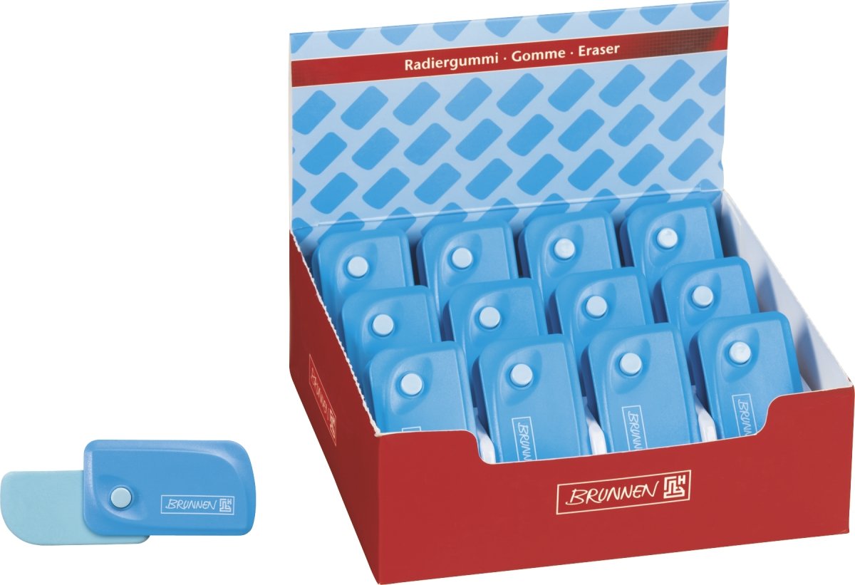 Baier & Schneider Radierer Radiergummi Klick Colour Code, Gummi, 33 x ...