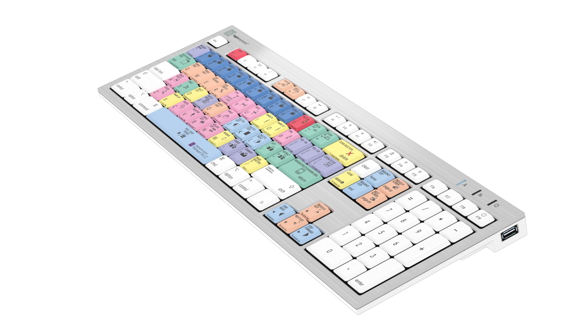 Mua Logickeyboard keybaord Designed for Adobe Premiere Pro CC Compatible with macOS - Part: LKBU ...