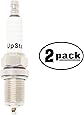 2-Pack Compatible Spark Plug for John Deere Lawn Mower & Garden Tractor ...