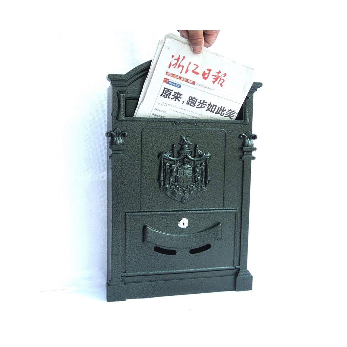 Cassette della posta Cassetta postale impermeabile esterna Scaffale per ...