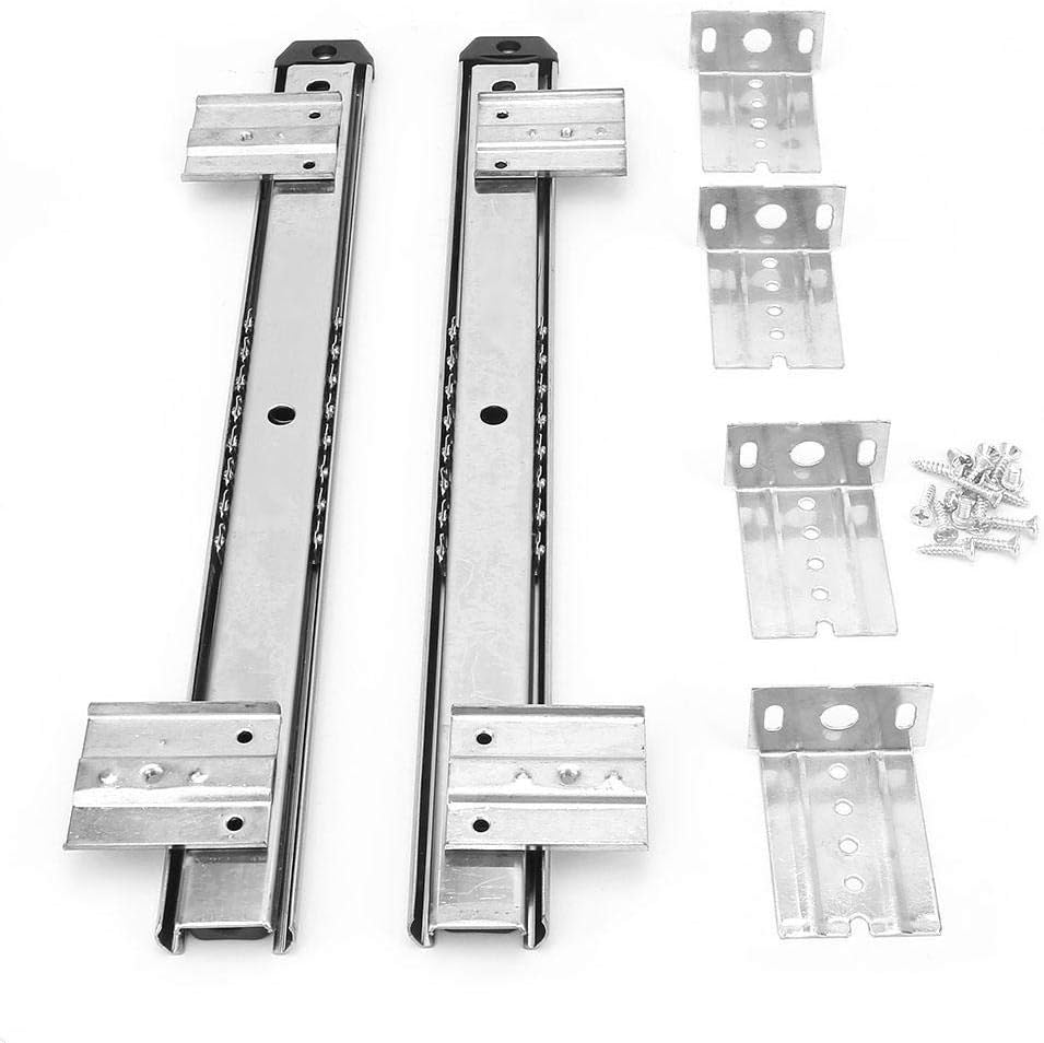 2Pcs Keyboard Dedicated Slide Rails Thickened Cold Rolled Steel ...