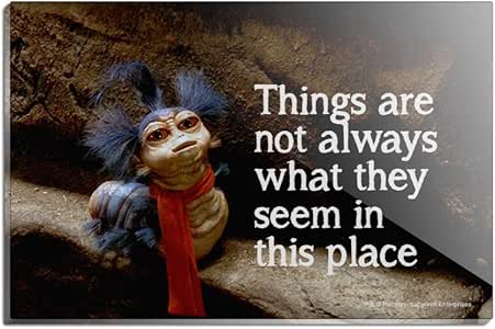 Amazon.com: Labyrinth The Worm Quote Thing Are Not Always What They ...