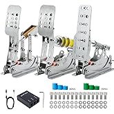 Amazon.com: SIMJACK PRO Pedals Sim Racing Pedals PC Racing Simulator ...