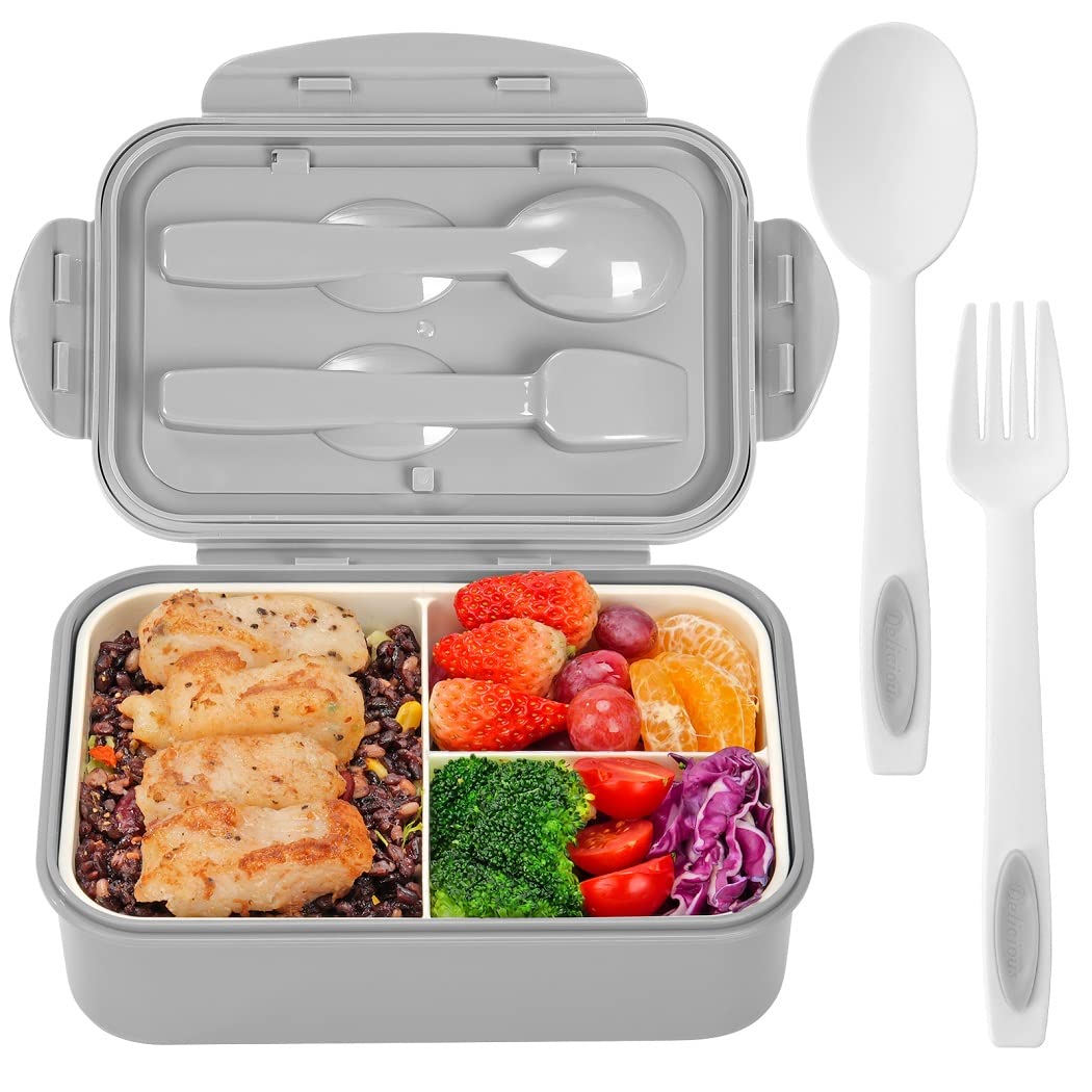 LOVINA Bento Boxes for Adults - 1100 ML Bento Lunch Box Container For ...