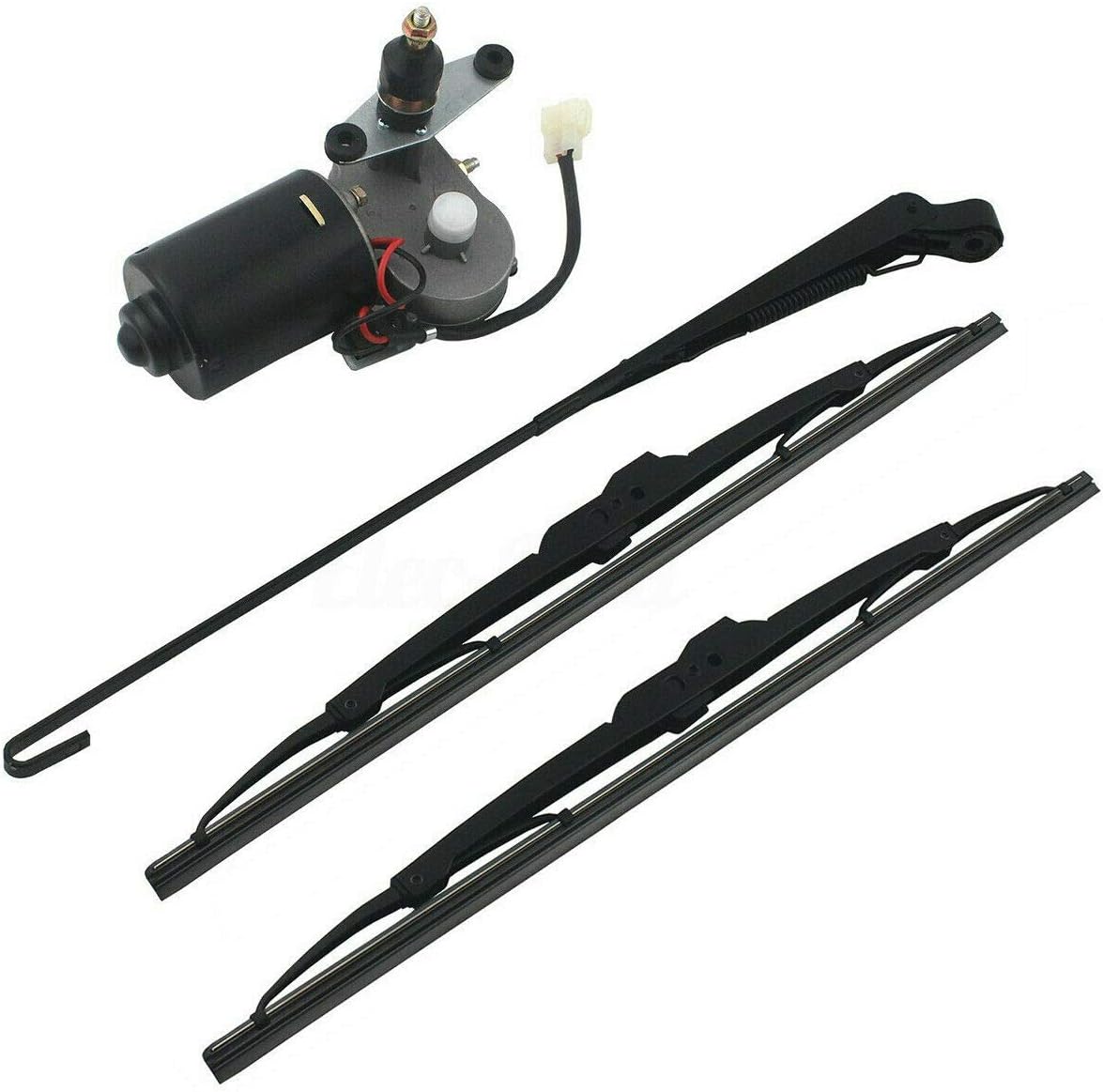 Amazon.fr : ManTou01 Essuie-glace Electrique UTV Kit, avec moteur 12V pour Polaris Ranger RZR ...