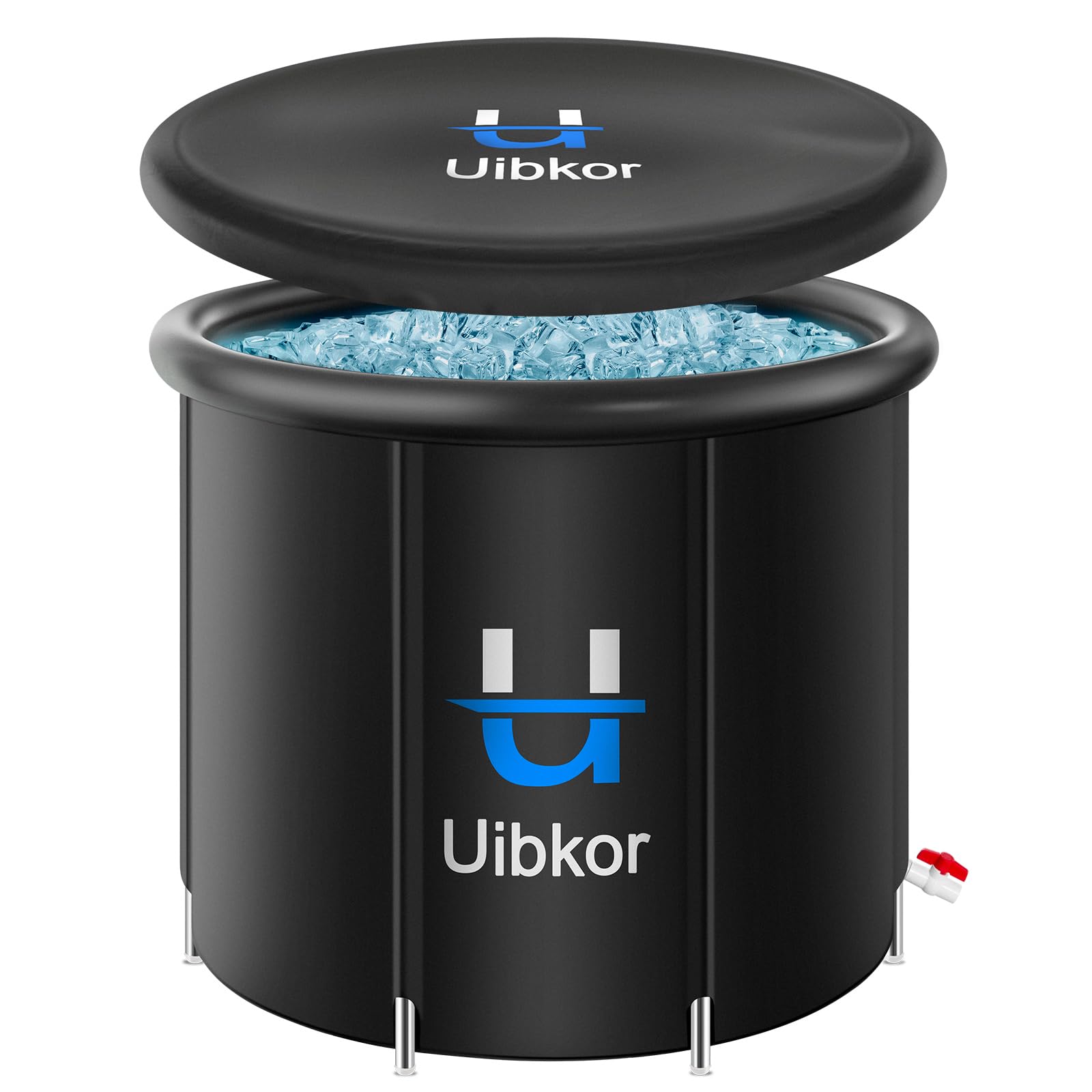 Uibkor Ice Bath Tub for Athletes, Extra Large Cold Plunge Tub with ...