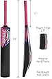 LYCAN Stunner Bigger Edge Full Size Hard PVC and Plastic Cricket Bat (2 ...