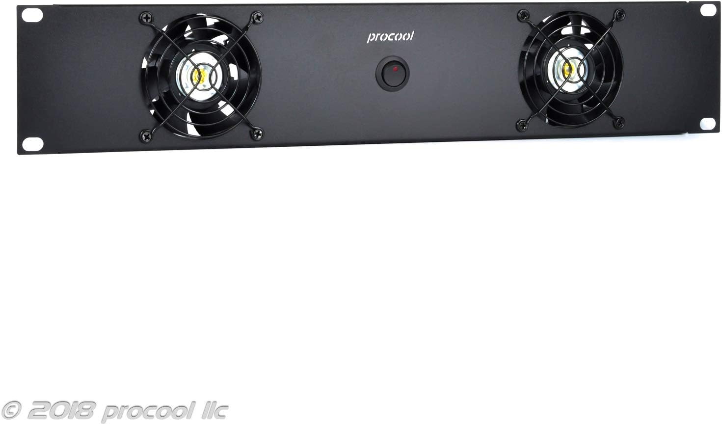 Amazon.com: PROCOOL T280 / 2U Rack Mount Intake Fan/High Power Cooling ...
