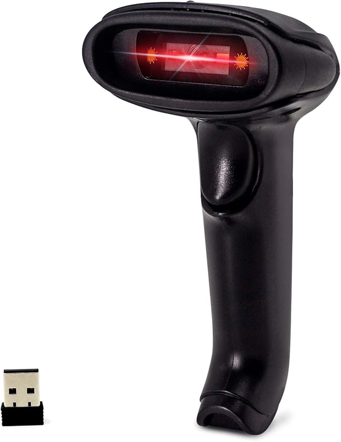 Alacrity 2D Wireless Barcode Scanner,1D 2D QR Digital/Screen Codes ...