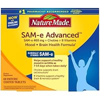 Amazon.com: Nature Made SAM-e Complete 400 mg - 60 Enteric Coated ...