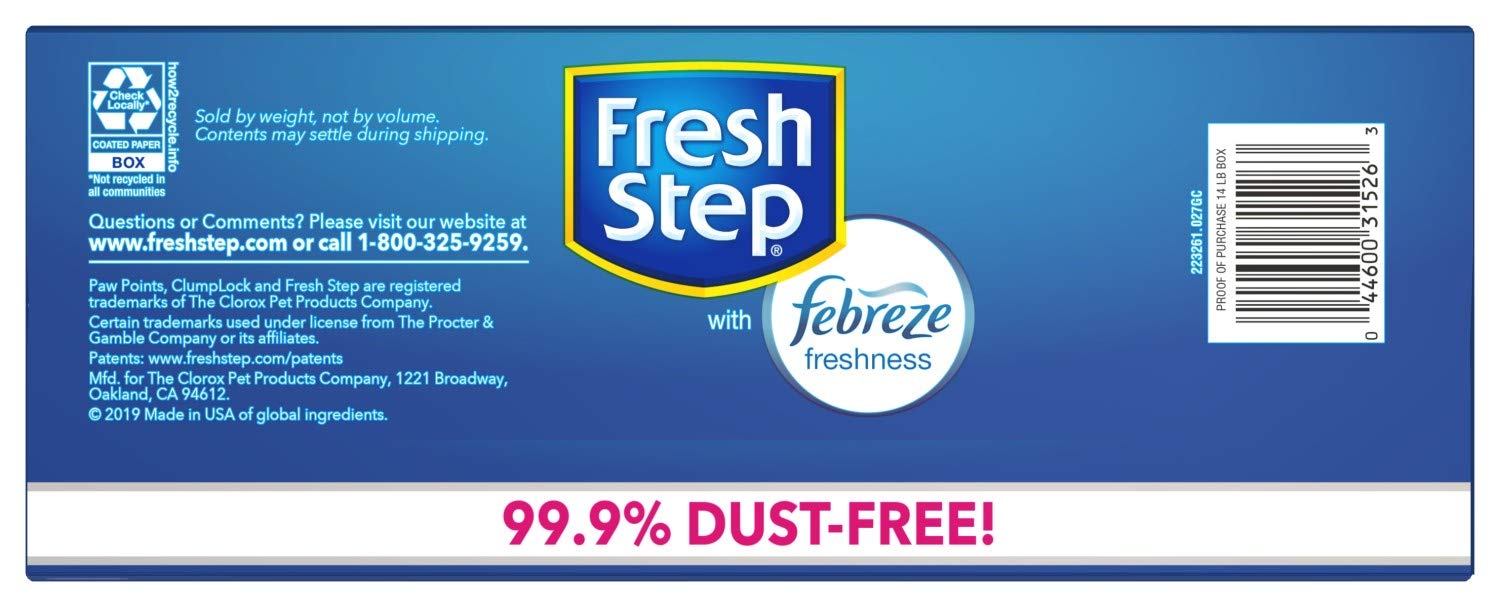Fresh Step Extreme Scented Litter