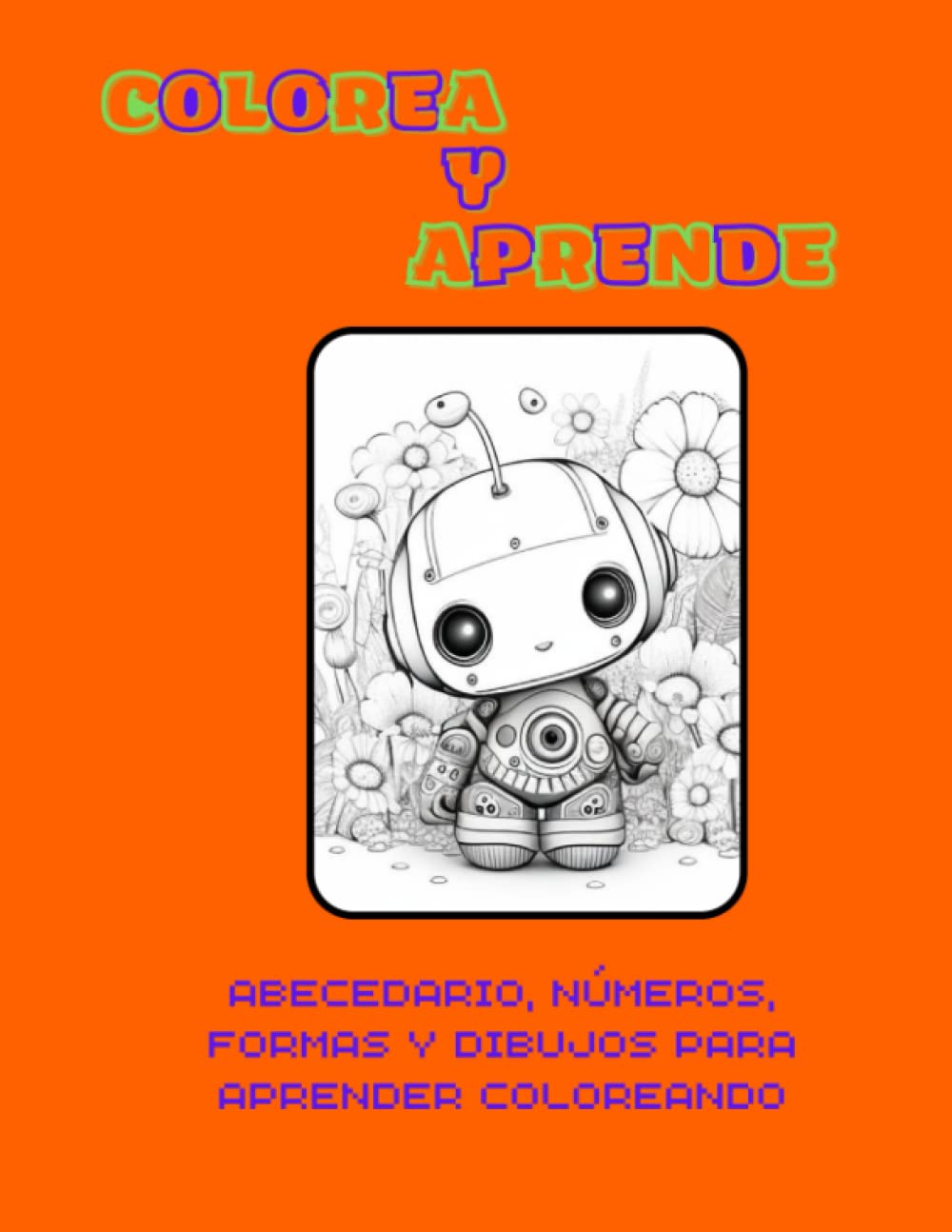 Mua Colorea y aprende palabras: Libro de colorear para niños, con ...