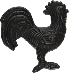 Mng Hardware MG-11013 Rooster Cabinet Knob/Pull, Face Right, Oil Rubbed ...