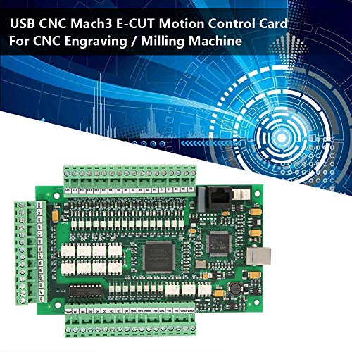 CNC USB Card, 3/4 Axis USB CNC Mach3 Controller E-Cut Motion - Want It All
