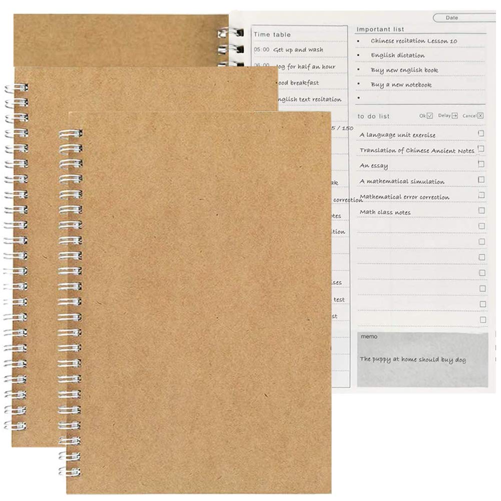 Mua Time Management Manual Daily Planner Notepad, to Do List Pad Brown ...