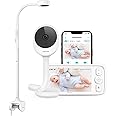 Amazon.com: NETVUE Peekababy Baby Camera Monitor Video - Baby Monitor ...