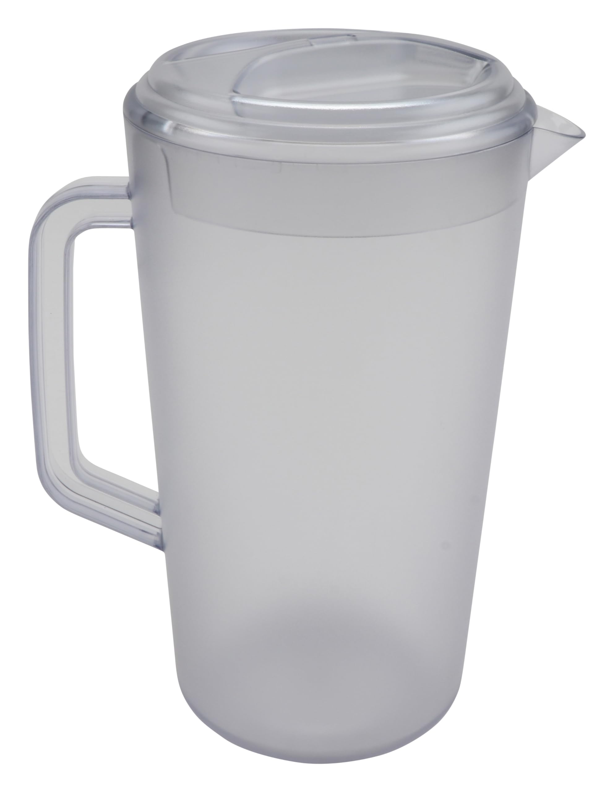 G.E.T. Heavy-Duty 1 Gallon Plastic Pitcher with Lid, Clear, BPA Free ...