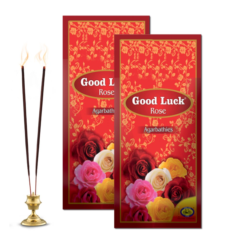 Cycle Pure Good Luck Rose Agarbatti - Pack of 2: Amazon.in: Home & Kitchen