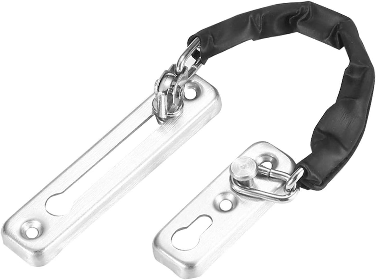 Door Chain Lock, Stainless Steel Front Door Security Chain Guard Anti ...