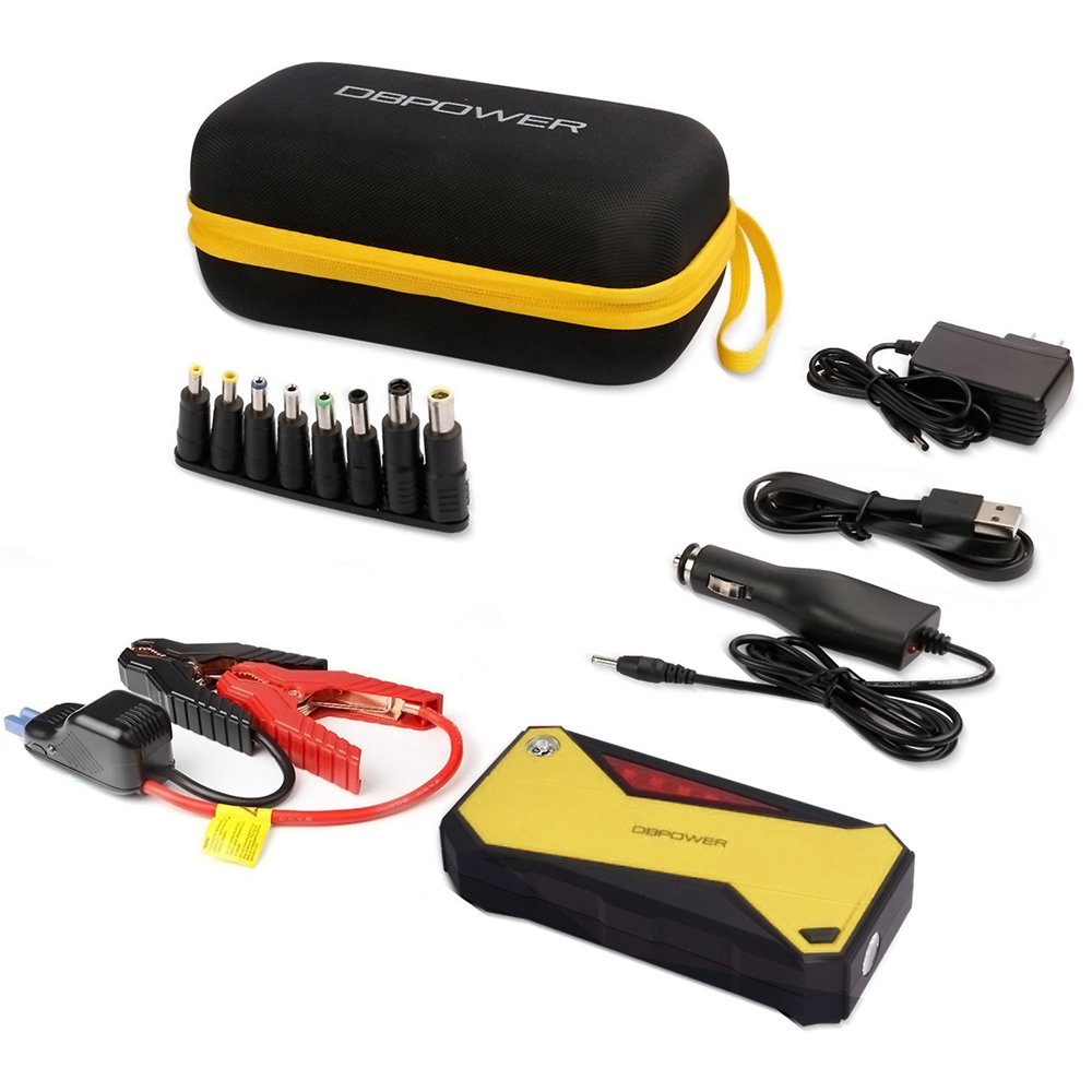 Portable Battery Booster with Smart Charging Port DBPOWER 600A Peak ...