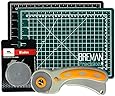 Amazon.com: WA Portman Rotary Cutter Set I 45mm Rotary Fabric Cutter with 5 Extra Cutter Blades ...