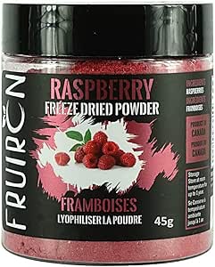 Fruiron Freeze Dried Raspberry Powder- 45 g (1.5 oz) | Pure Ground ...