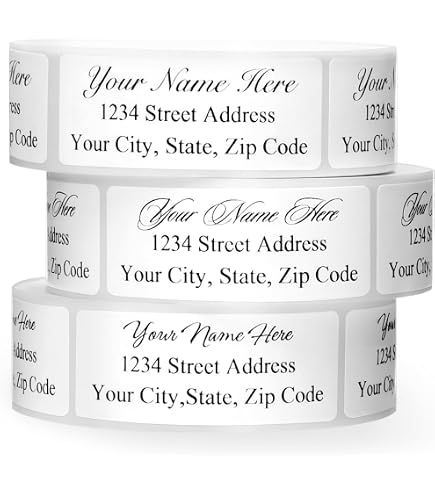 College Logo Return Address Labels