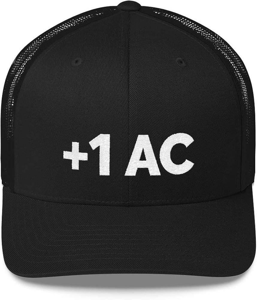 Dungeons and Dragons +1 Armor Class Hat (Trucker Cap) Plus One AC, D20 ...